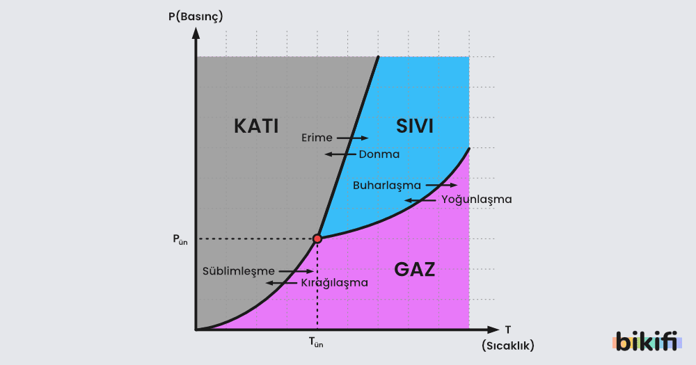 Faz Diyagramı Nedir? - Fizik, Kimya Terimi